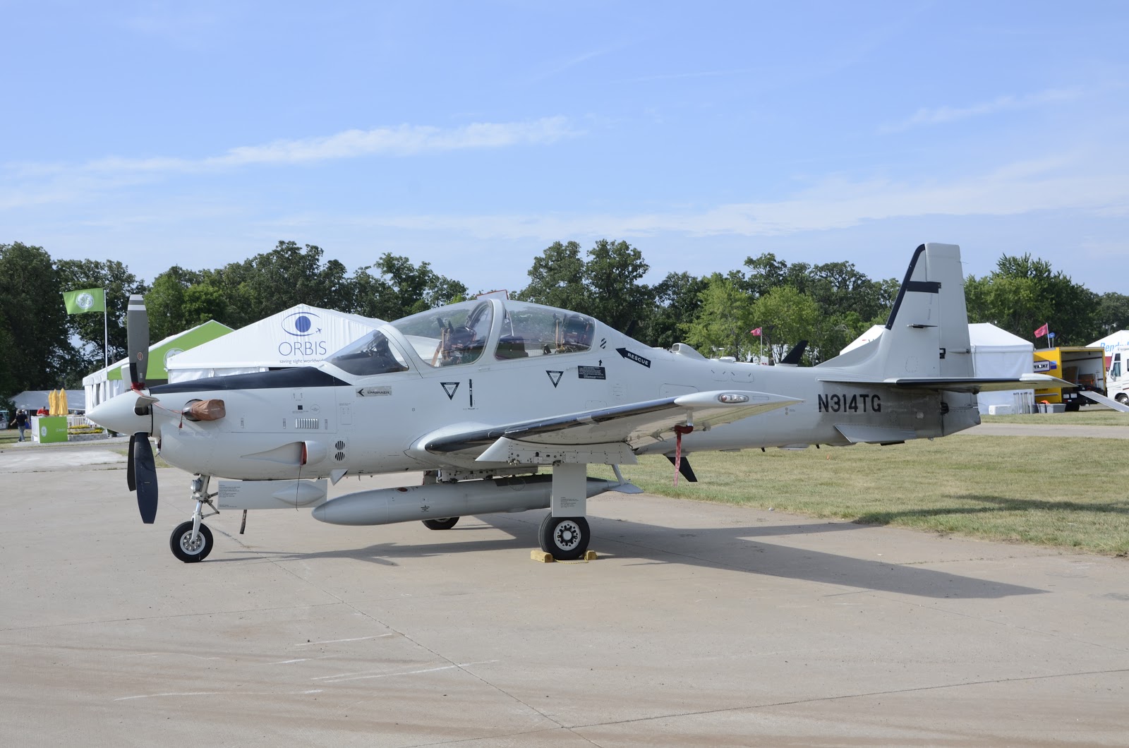 The Aero Experience: EAA AirVenture Oshkosh 2012: Embraer EMB-314 Super ...