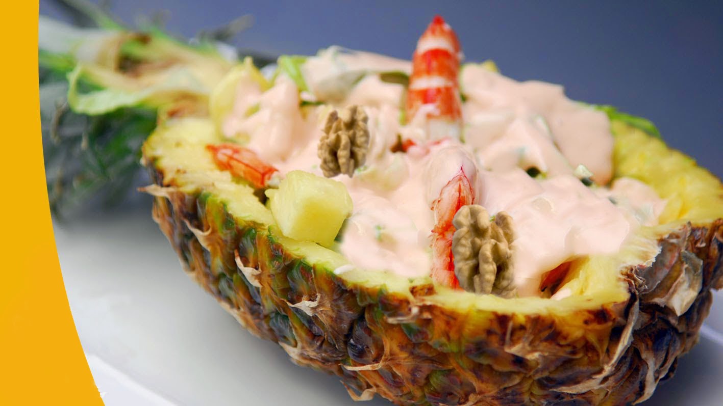 Los Fogones de Mary-Sol: Cocktail de Mariscos con Piña