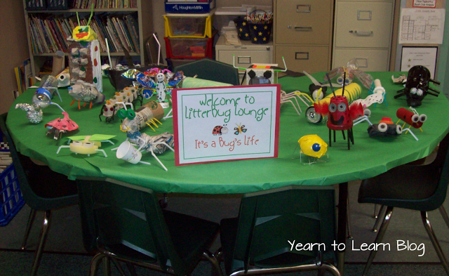 Litter Bugs Earth Day Recyling Project | Yearn to Learn
