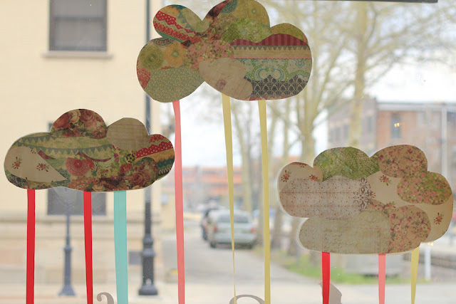 sassafras: paper clouds :: diy