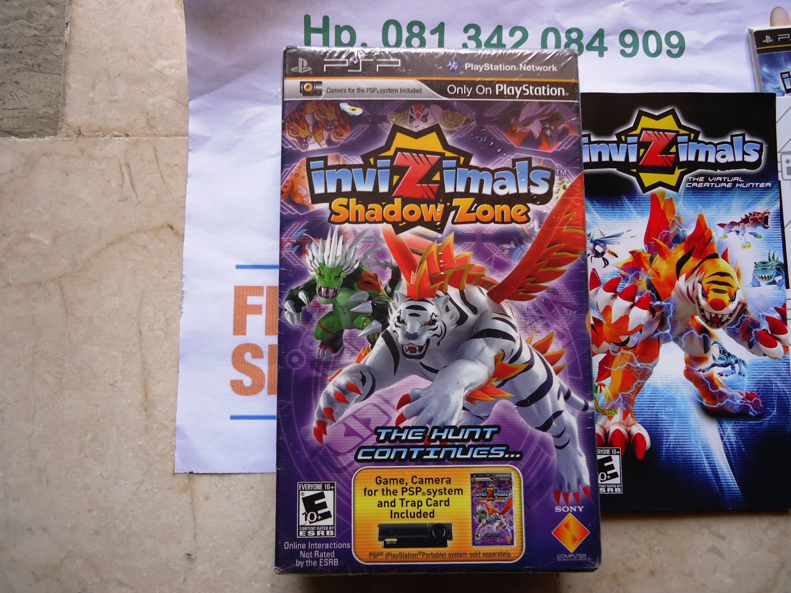 #C Kamera PSP Invizimals dan Invizimals Shadow Zone - Obral PSP Second