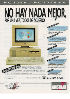 Informatica Viejuna: Amstrad PC serie 3000