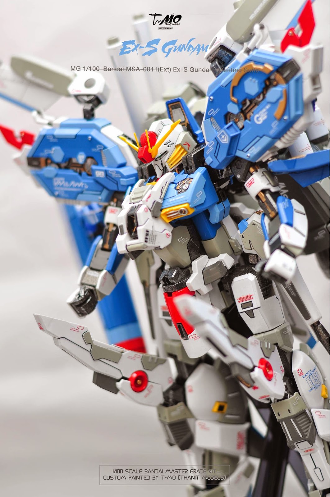 Custom Build: MG 1/100 Ex-S Gundam + Refitting Suit