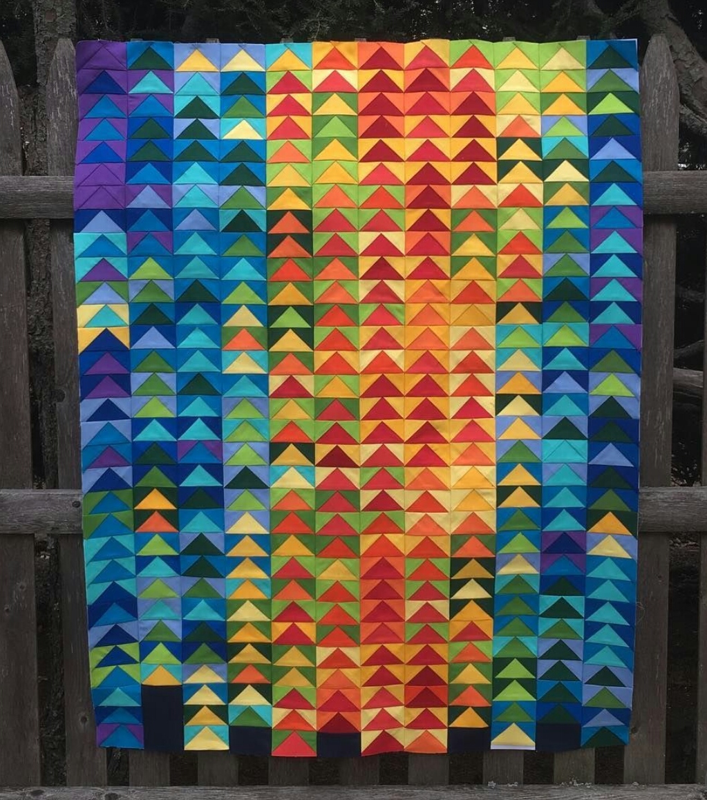 Eve Quilts: Temperature quilt plans