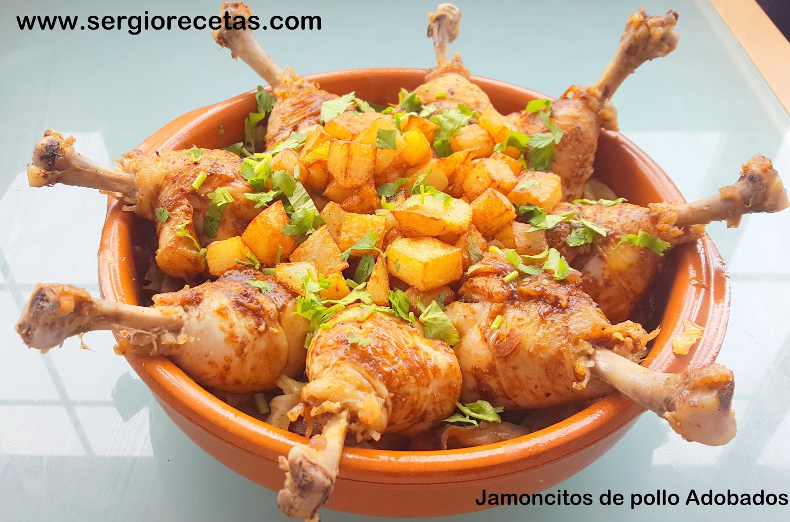 Receta de Jamoncitos de Pollo Adobados/Paso a Paso detallado, notas ...
