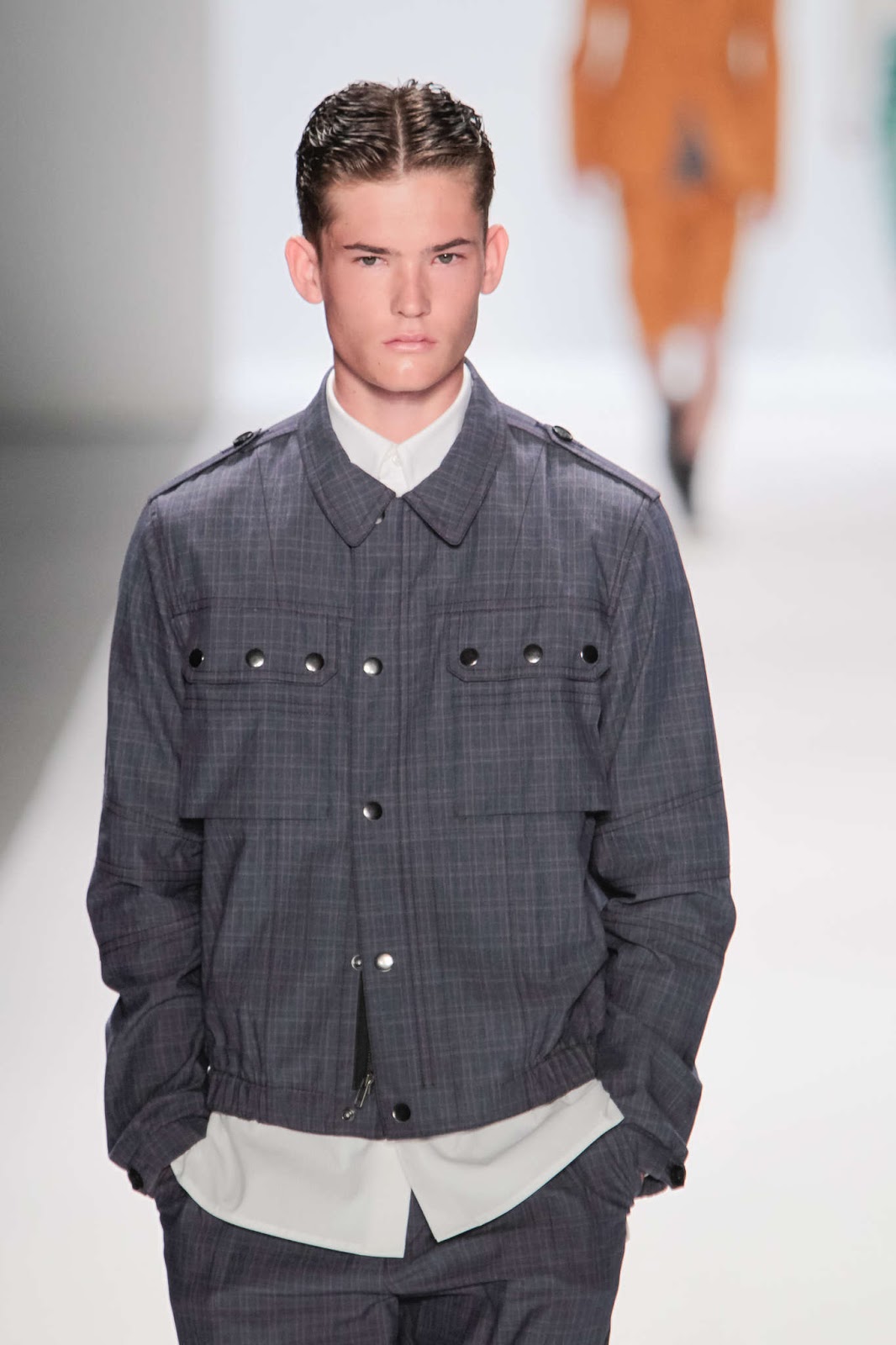 Male Model Otaku: [Newface] Felix Riess: Spring/Summer 2014 【London ...