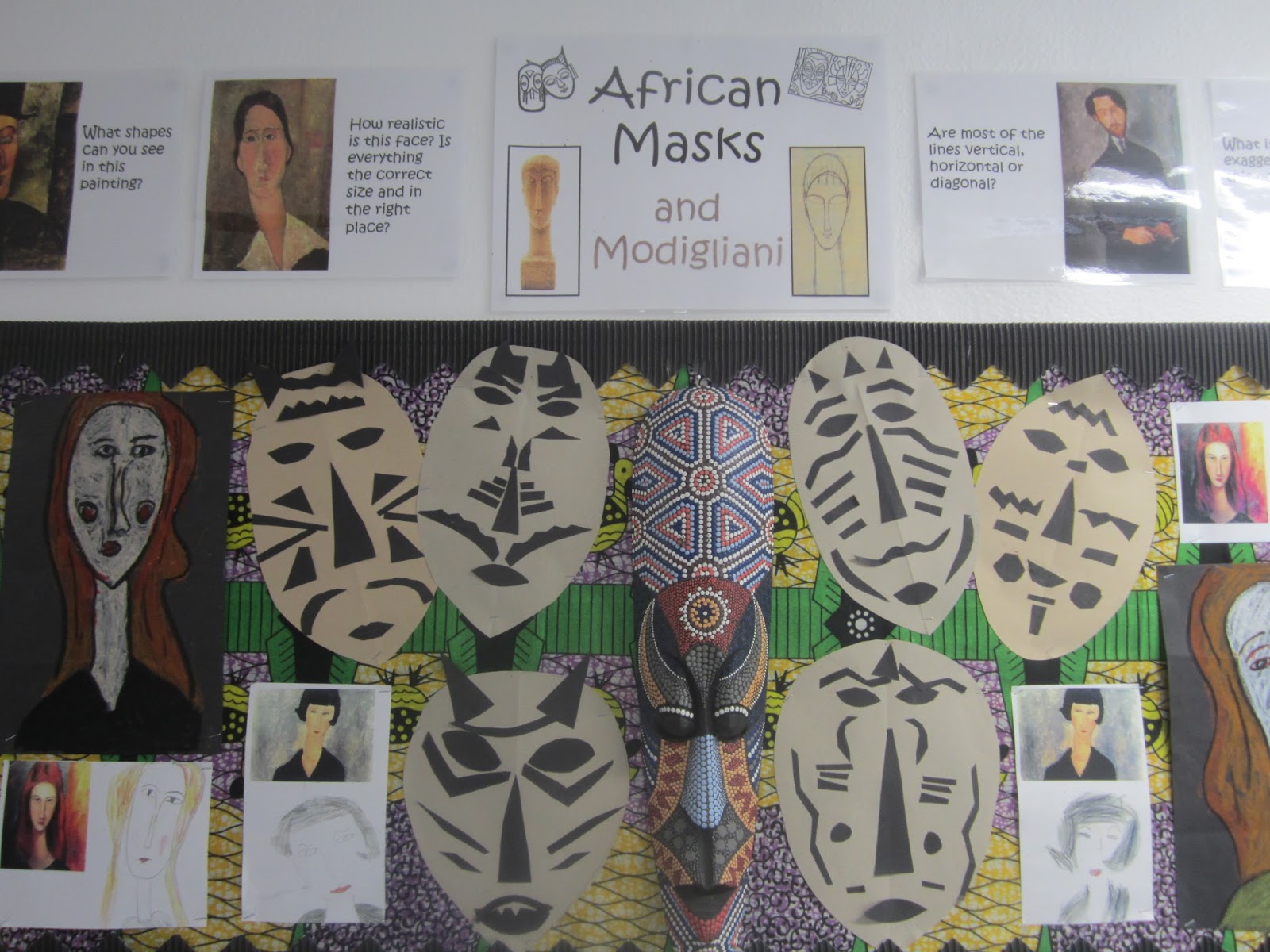Adventures In Art: Masks and Modigliani