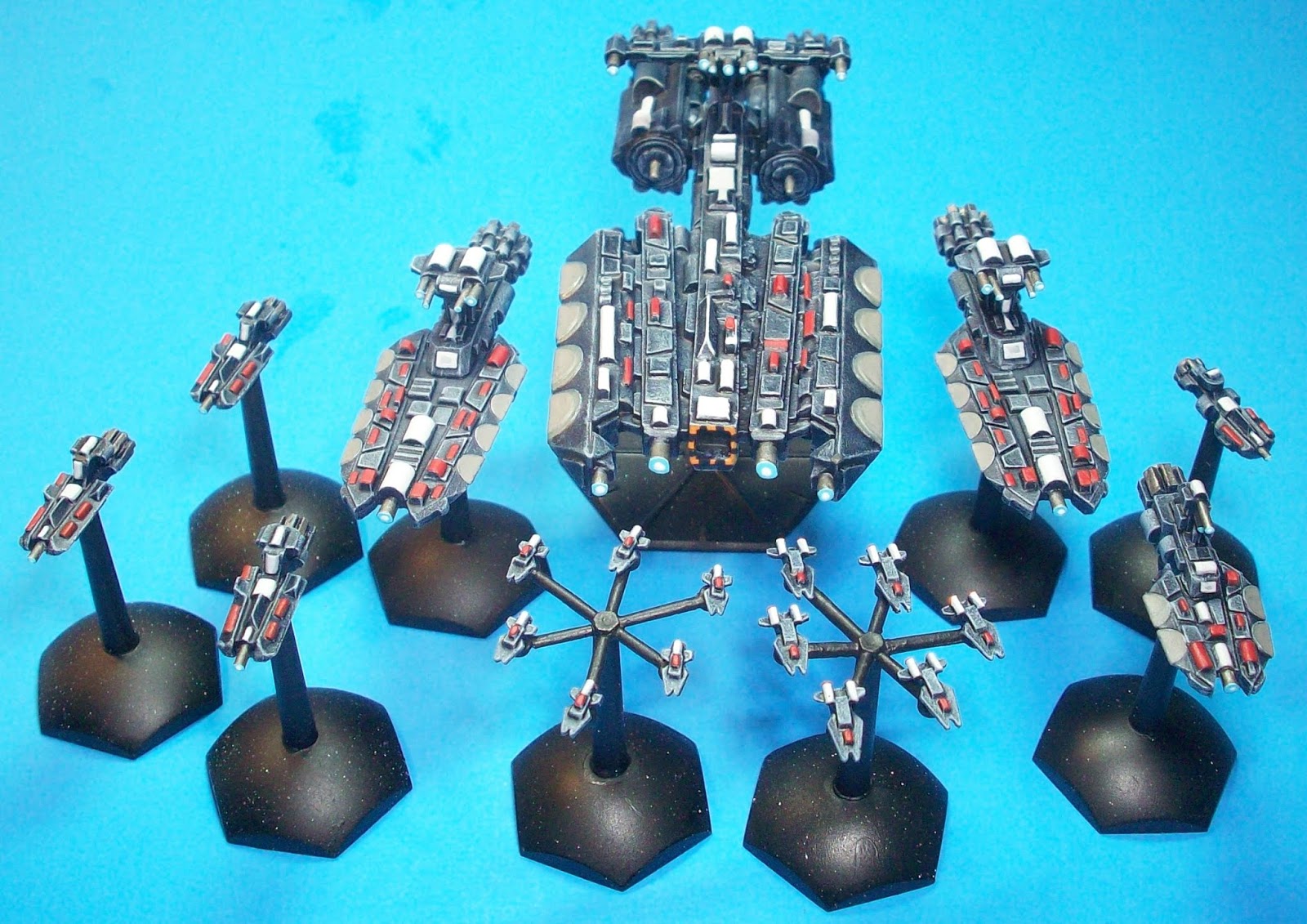 Broken Stars & Burning Ships: Full Thrust Scandinavian Federation Fleet ...