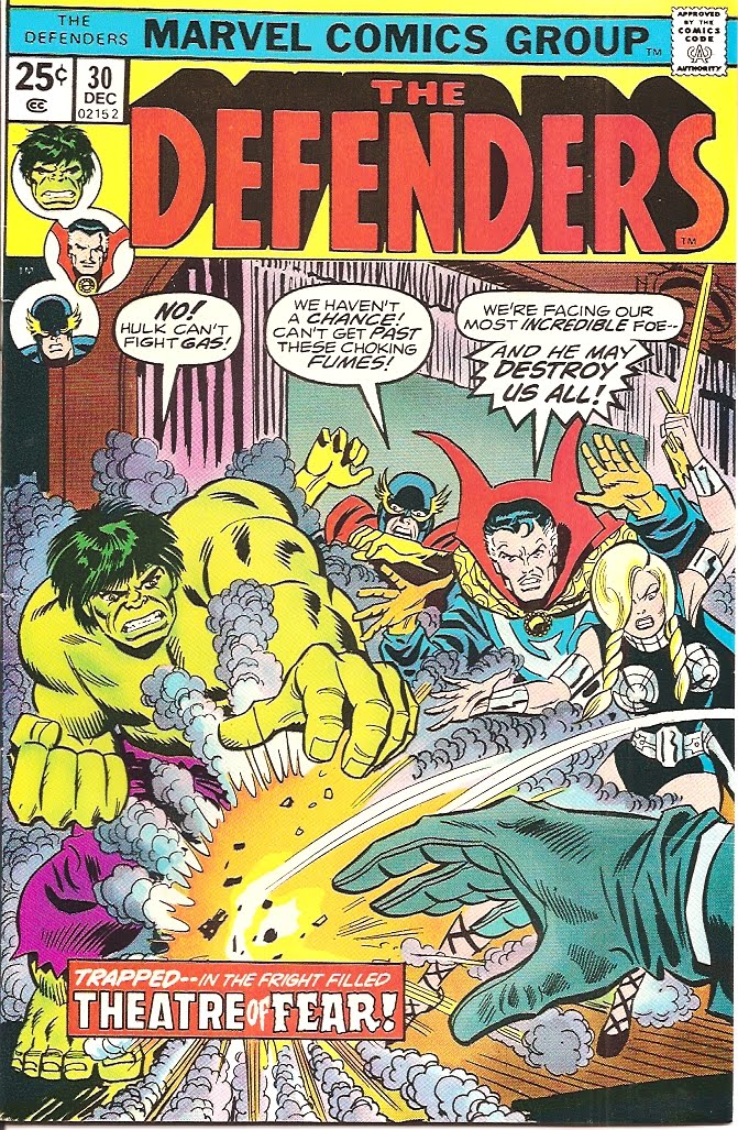 Chuck's Comic of the Day: Classic Comics - The Defenders #30