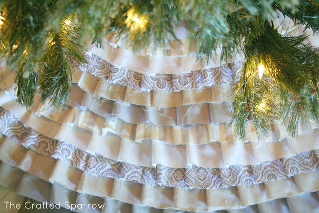 Ruffled Christmas Tree Skirt