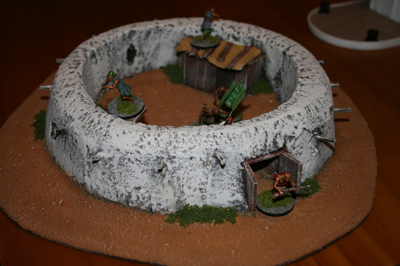 Wargame Holidays: How to make a Sudan Mud Fort