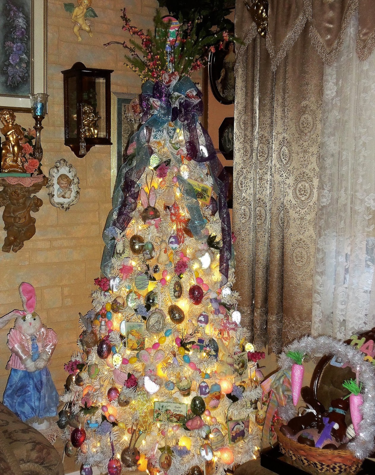 DEBBIE-DABBLE BLOG: Pink Easter Tree, 2017