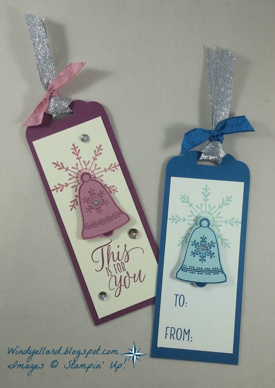 Windy's Wonderful Creations: Seasonal Bell Tags