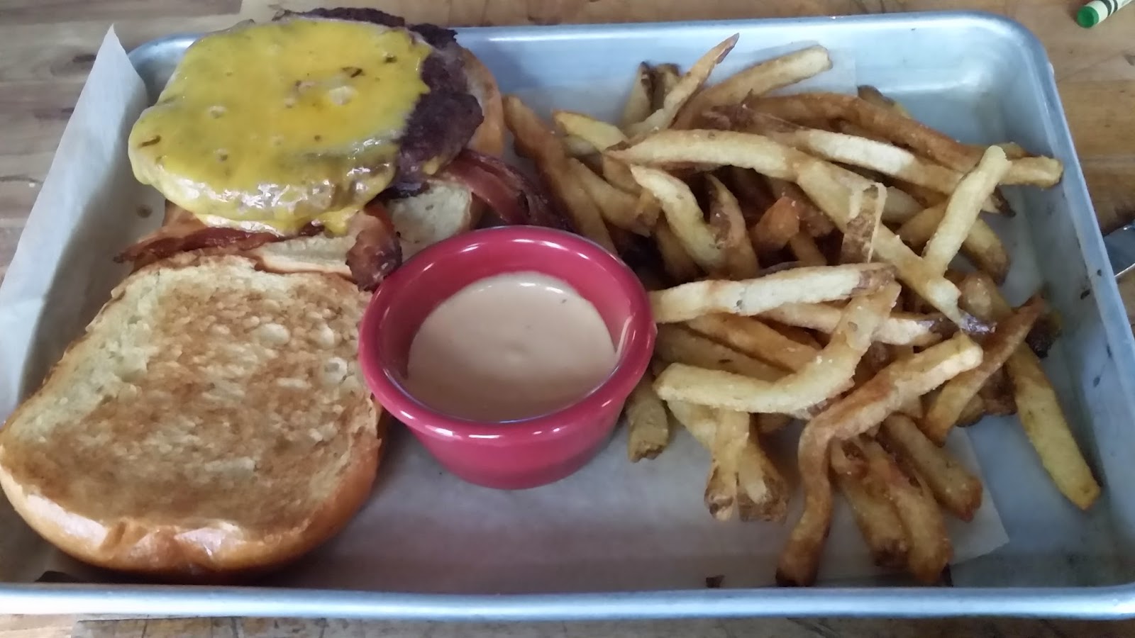 The Orange Door: Restaurant Review: Fenton Fire Hall