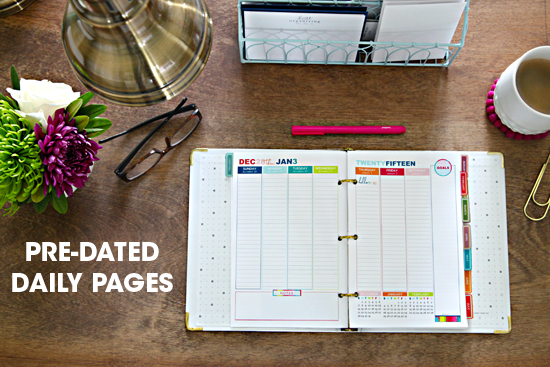 IHeart Organizing: 2015 Daily Planner FAQ's