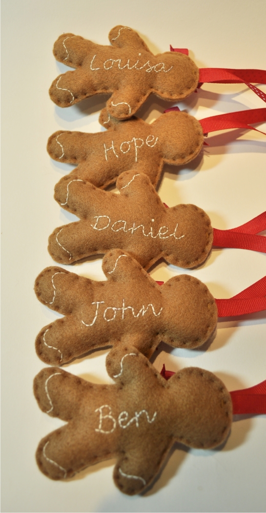 bagladee...: Custom gingerbread peeps