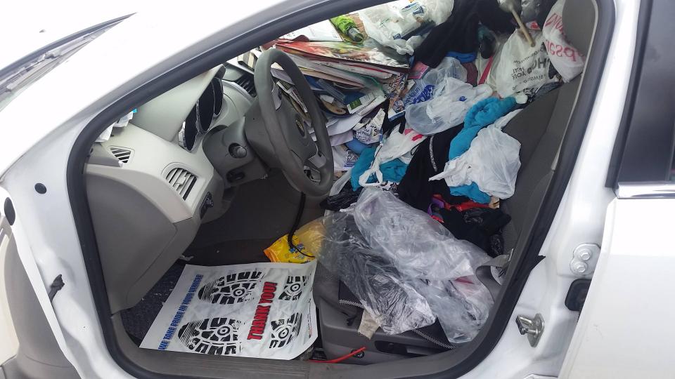 The Automobile and American Life: Messy Car Interiors!