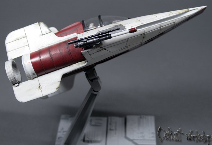 Defiant Workshop: Model Showcase: A-Wing (Bandai)