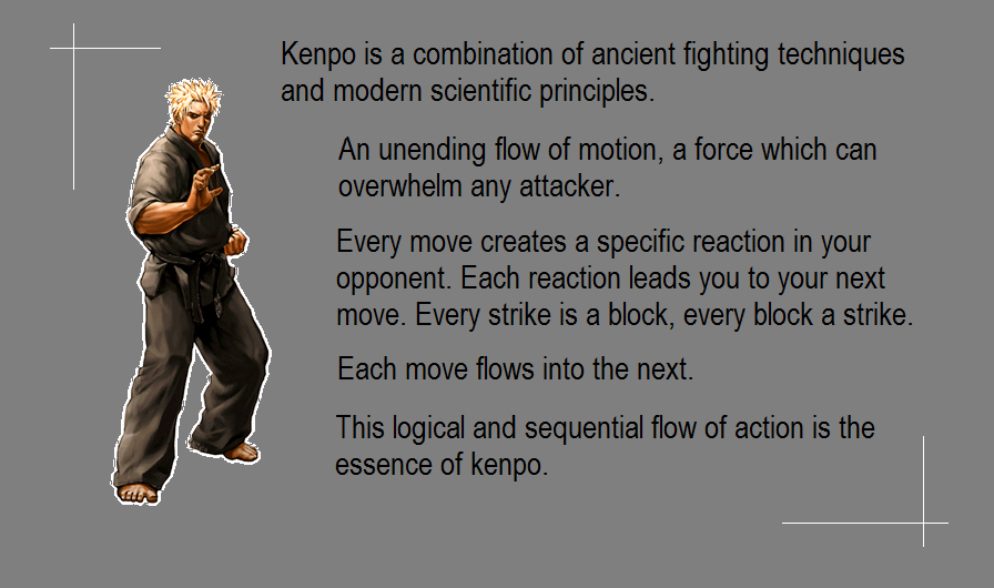 Kenpo Notes :: The essence of kenpo