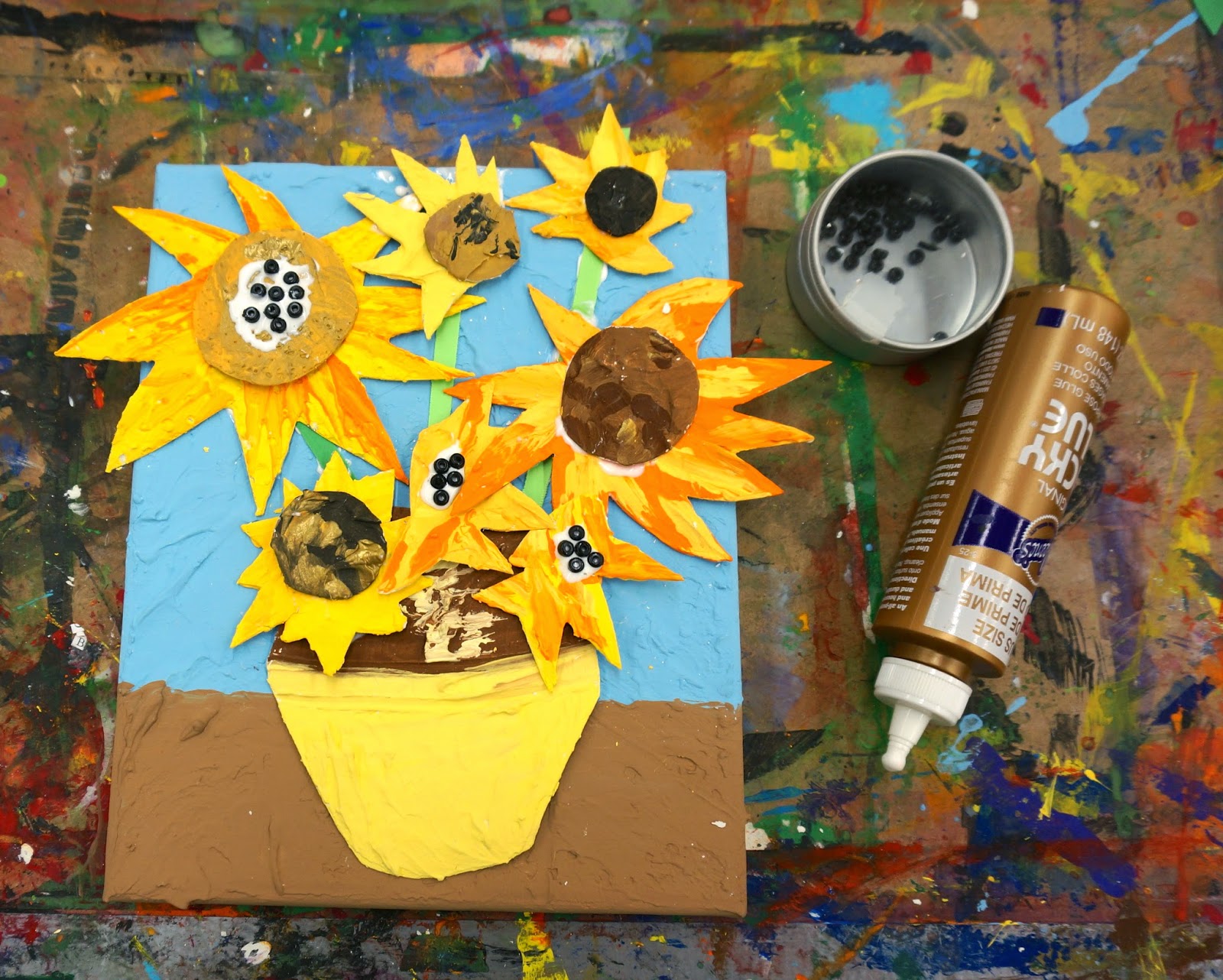 Van Gogh Sunflowers For Kids