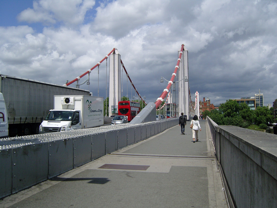 The Happy Pontist: London Bridges: 9. Chelsea Bridge