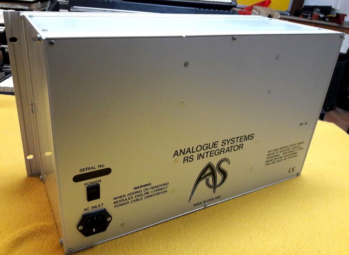 MATRIXSYNTH: ANALOGUE SYSTEMS RS INTEGRATOR analog modular synthesizer