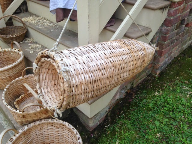 Colonial Quills: Basket Maker at Colonial Williamsburg by Carrie ...