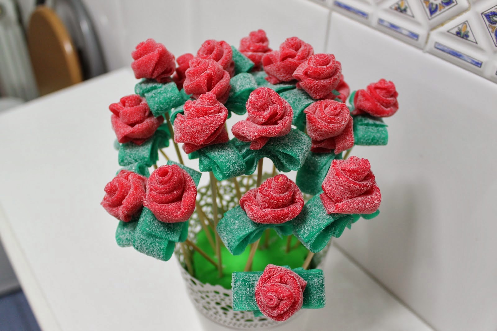 Creaciones en chuches Virginia: Ramos de chuches