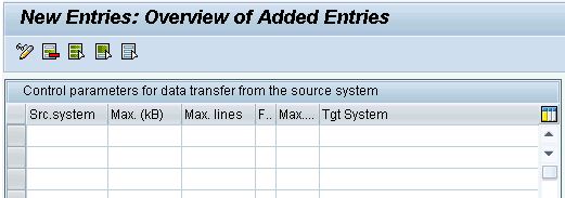 SAP BI BO: General Settings for data extraction