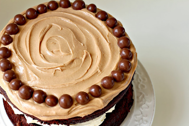 Milk and Honey: Choc-Malt Cake