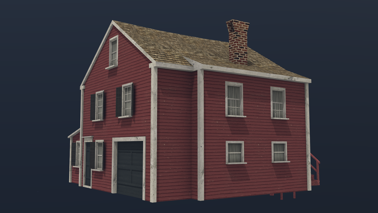 Josip Kladaric - Freelance 3D Artist: Red House - Game Asset
