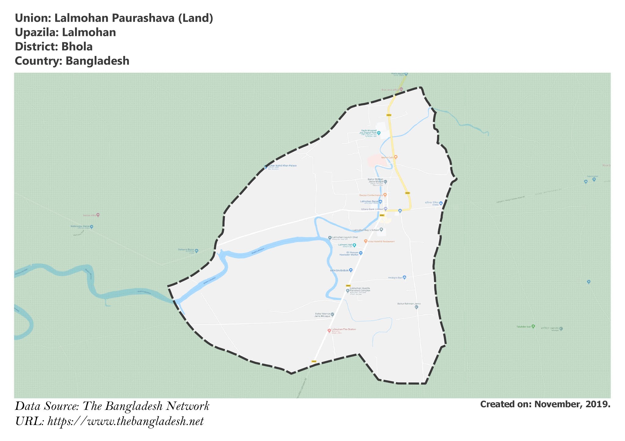 Lalmohan Paurashava, Bhola