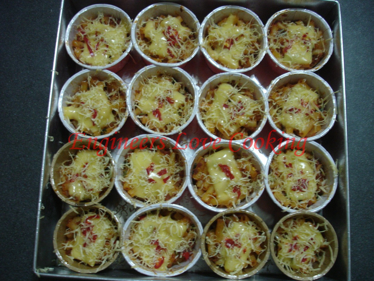 Engineers Love Cooking: MACARONI BAKAR BERKEJU DALAM CAWAN / BAKED ...