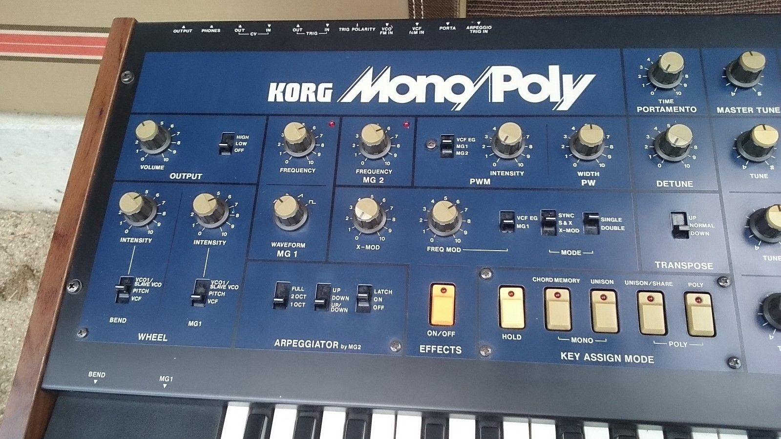 MATRIXSYNTH: KORG MONO/POLY (MP-4) synthesizer