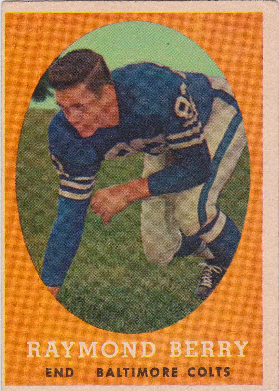 The Five Tool Collector: Baltimore Colts Card History Pt. 2... the late ...