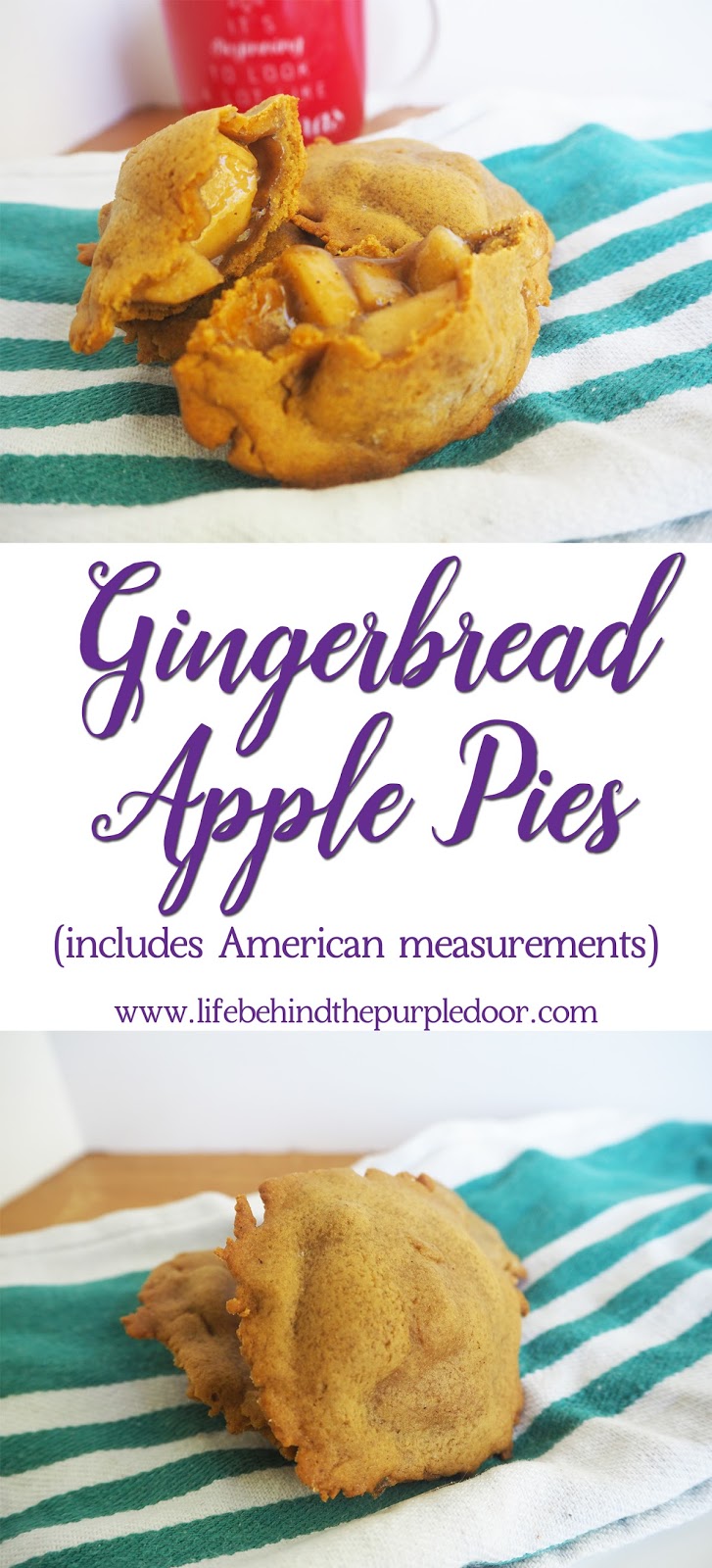Gingerbread Apple Pies | Life Behind The Purple Door