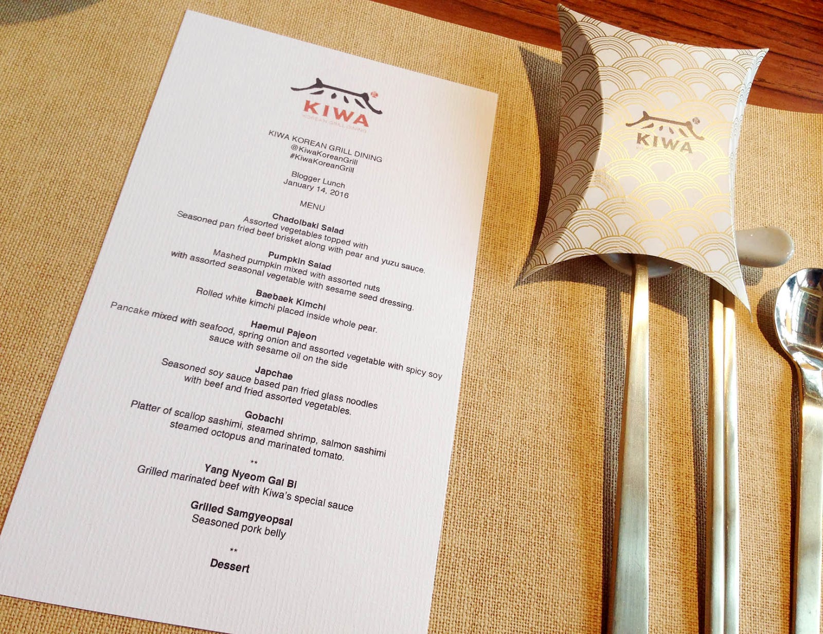 MrsMommyHolic: Kiwa Korean Grill Dining at Solaire