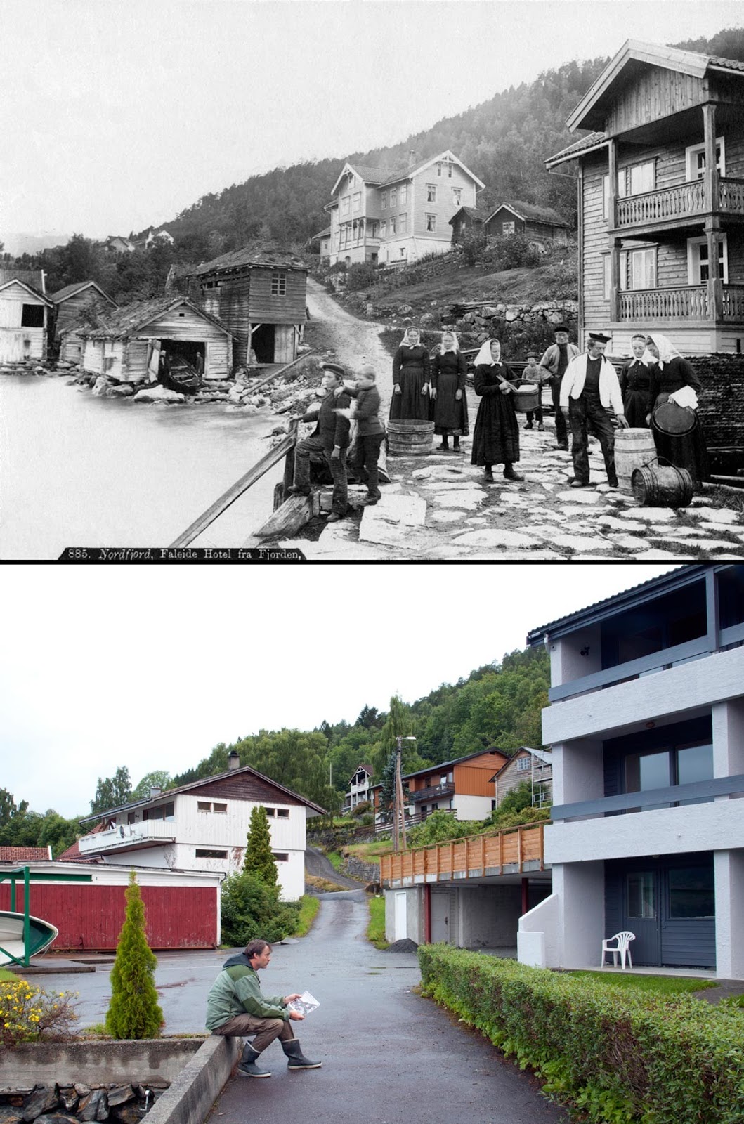 Fascinating Then and Now Photos That Show How Norway’s Gorgeous ...