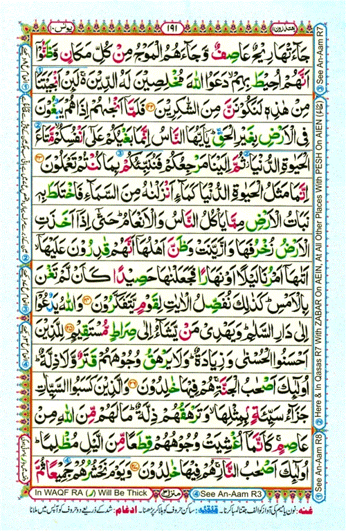 Gateway to Quran: Colour Coded Quran - Para 11