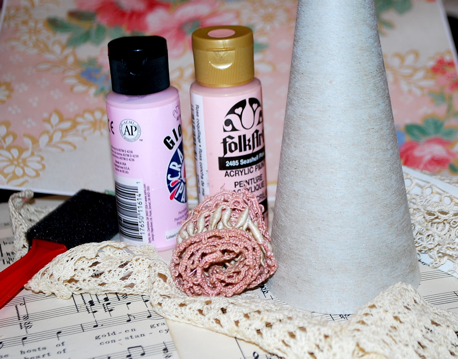 The Creative Patch: shabby trees; a tutorial