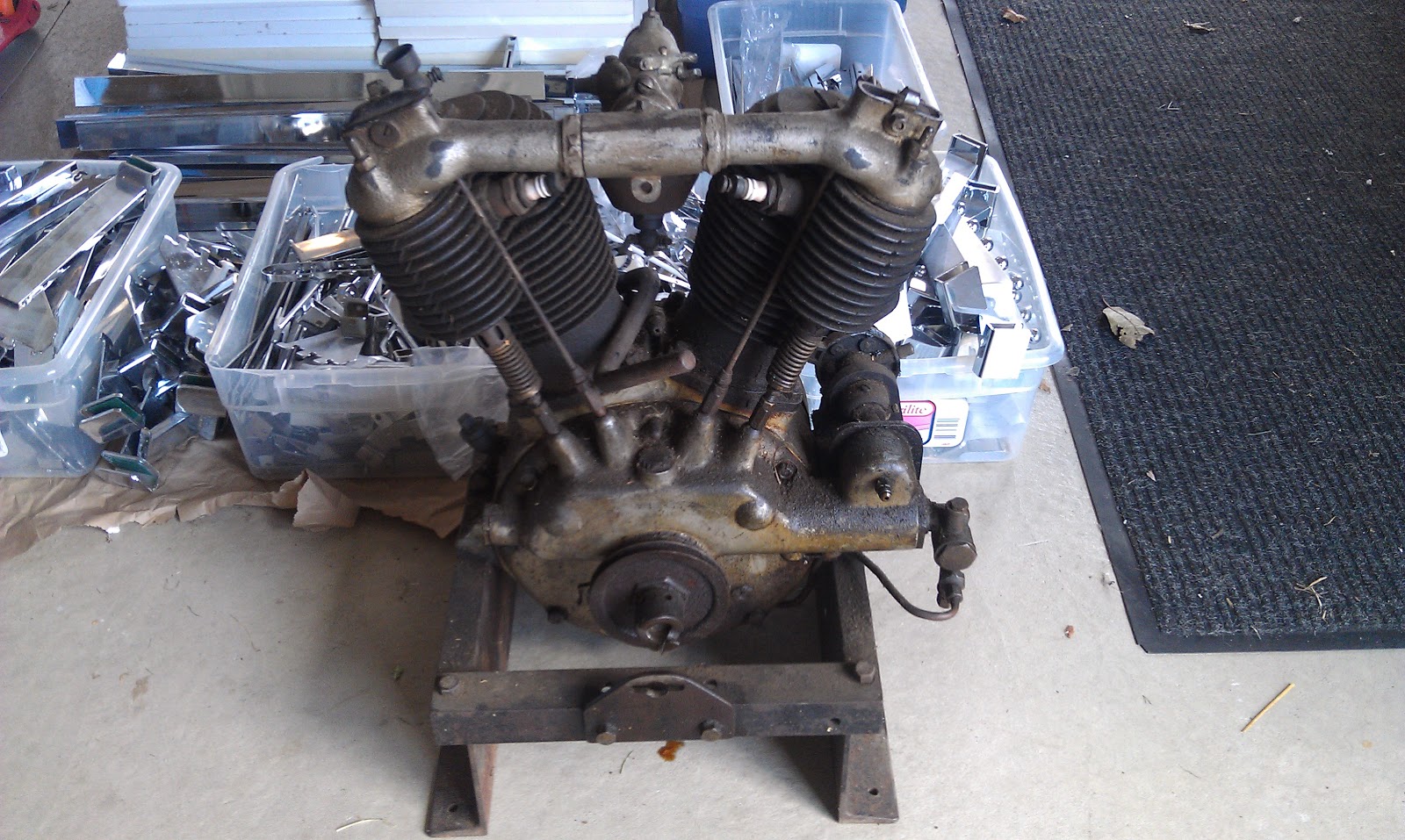 Fast is fast...: Spacke cycle car engine for sale.