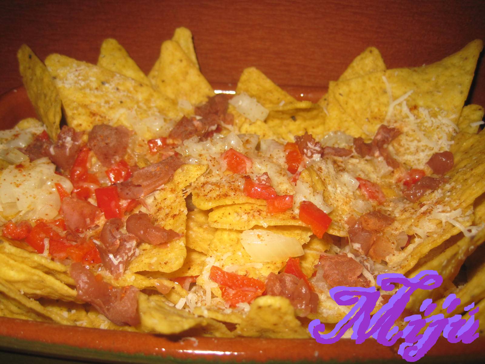 EL BOCADO DE LA HUERTA: NACHOS CONDIMENTADOS