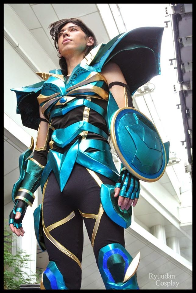 Armaduras Cosplay: Tutorial: Revestimento de uma peça com SPANDEX