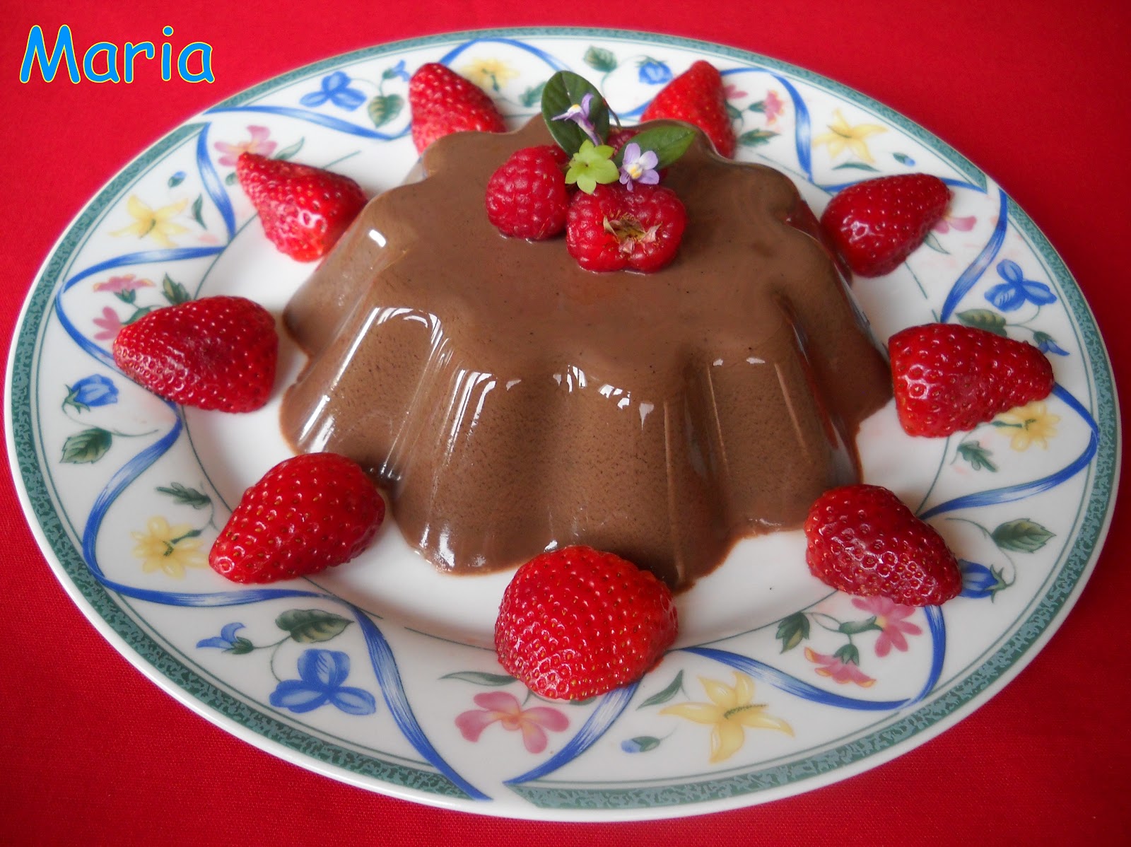 EN LA COCINA: FLAN DE CHOCOLATE