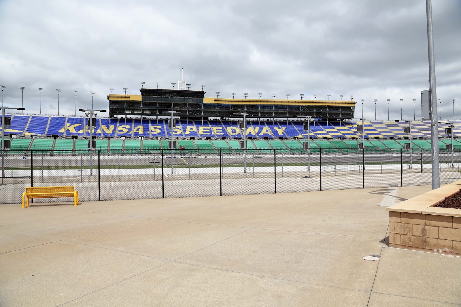 John and Sigrid's Adventures: Kansas Speedway Tour - 5/13/2014
