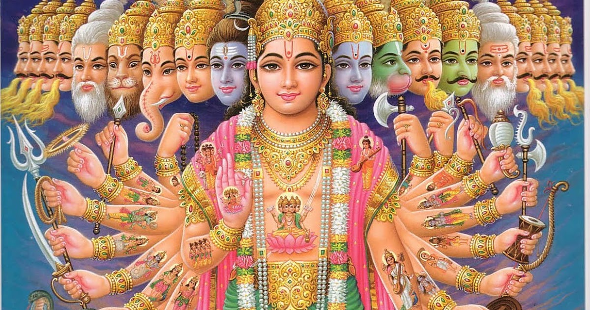 el clan del arte: Otras formas de Visnú