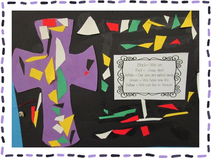 Faith Filled Freebies: Lenten Cross Project for Kids