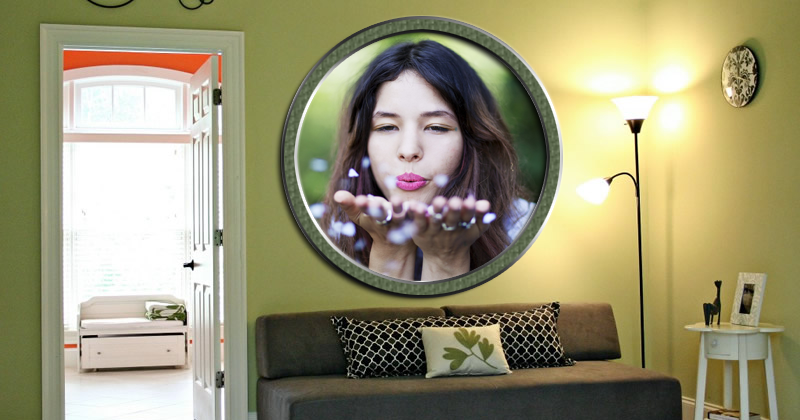 Aim Entertainments: Lovely Interior Photo Frames | Celebrity Home ...