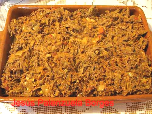 Jesus Palenzuela Borges: Carne Mechada o Ripiada