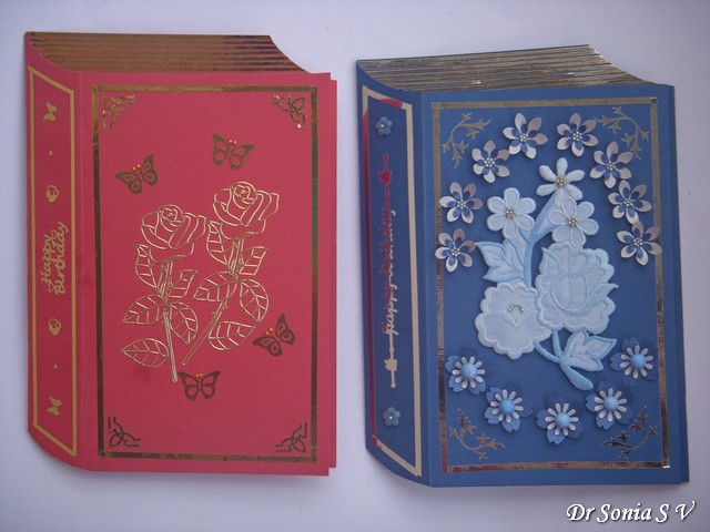 Cards ,Crafts ,Kids Projects: Book shaped card tutorial and template